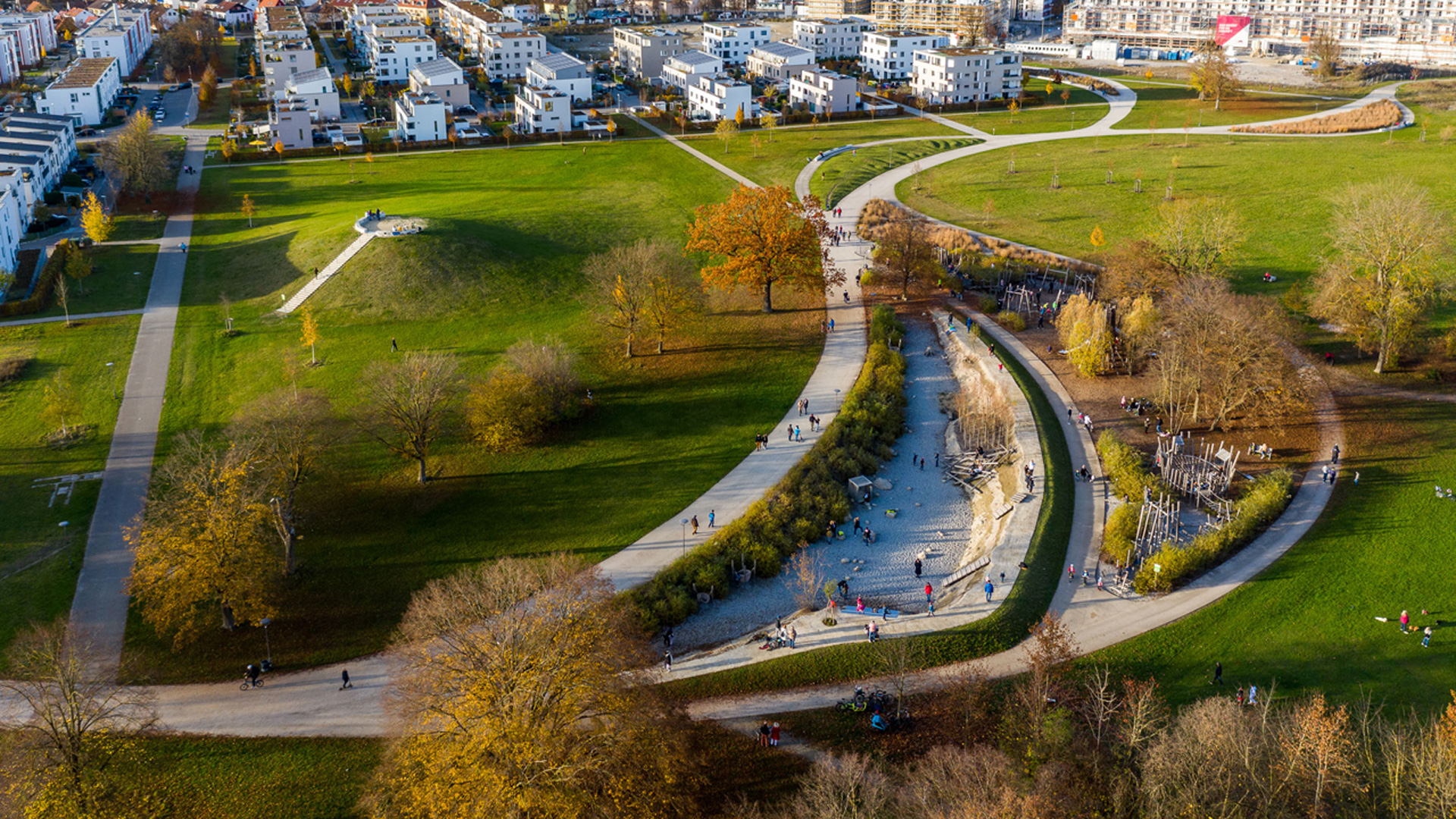 Reesepark Augsburg | Lohaus Carl Köhlmos Landschaftsarchitektur