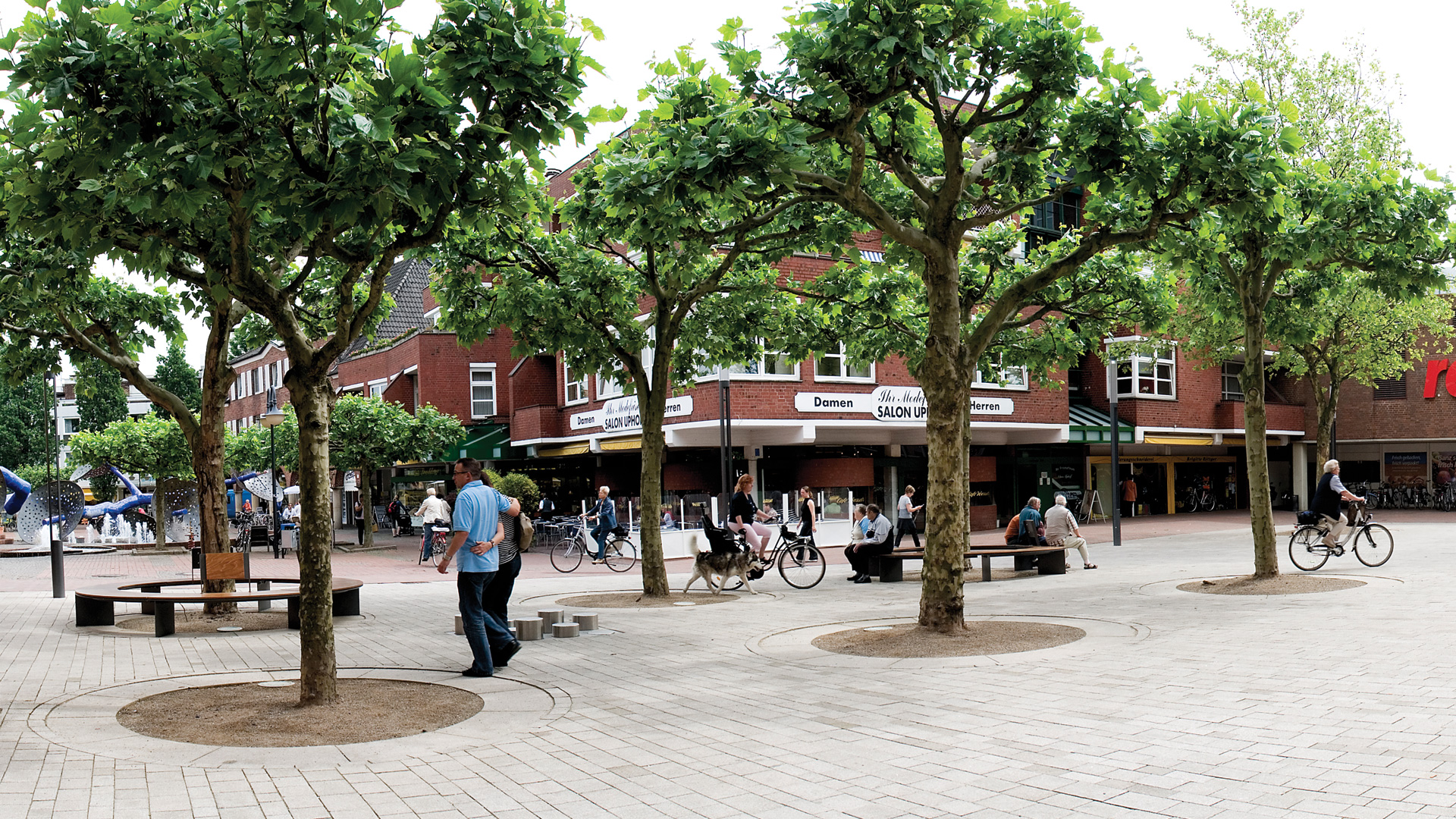 Innenstadt Emsdetten | Lohaus Carl Köhlmos Landschaftsarchitektur